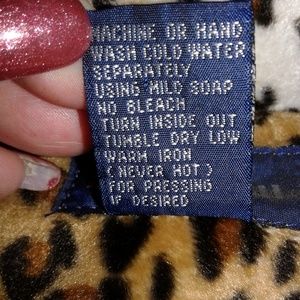 Baccini | Jackets & Coats | Leopard Print Jeans Style Jacket | Poshmark